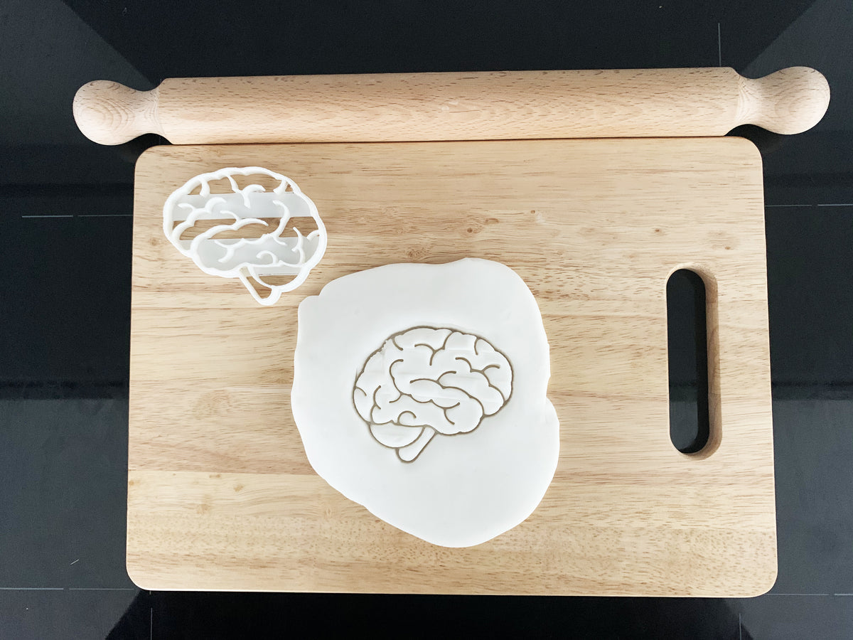 Brain Cookie Cutter – MrBake Cookie Cutters
